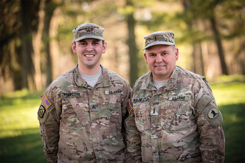 For Father's Day, Stories of Dads Who Serve